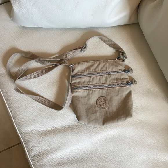 Kipling | Bags | Sold Kipling Small Crossbody Bag Dark Beige | Poshmark